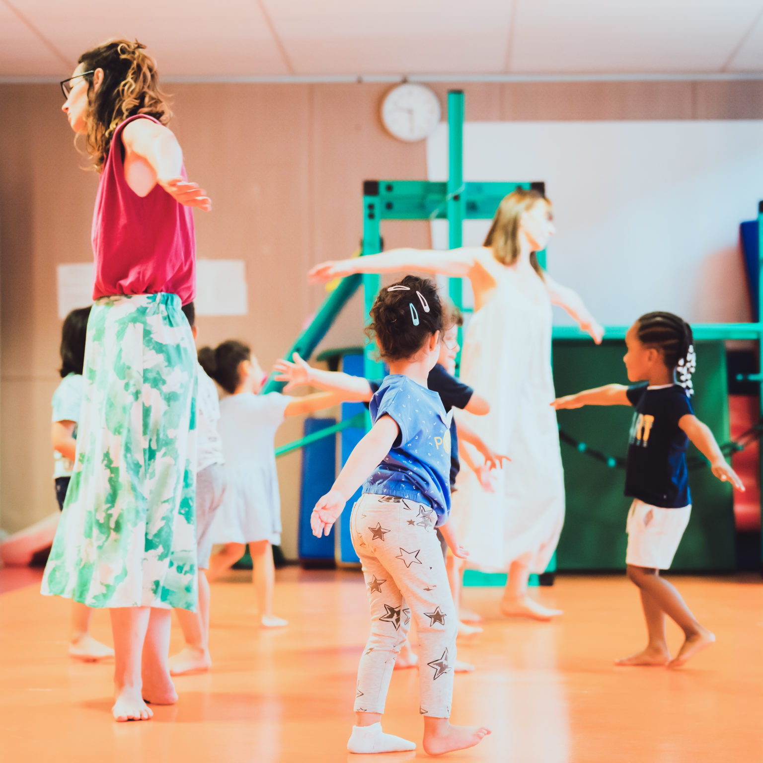 Éveil corporel - Réseau Mom'Artre